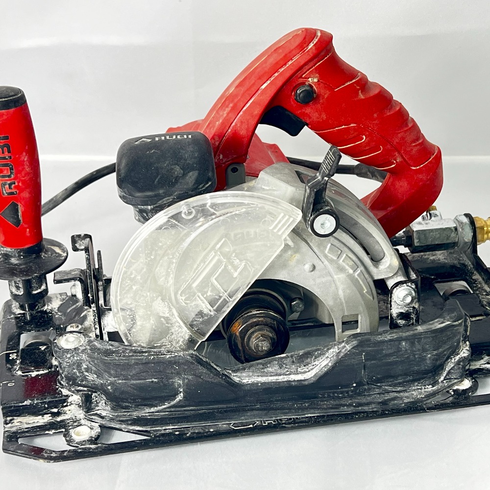 Pre-owned RUBI TC-125UK CIRCULAR ELECTRIC TILE CUTTER WITH GUIDE RAIL ...